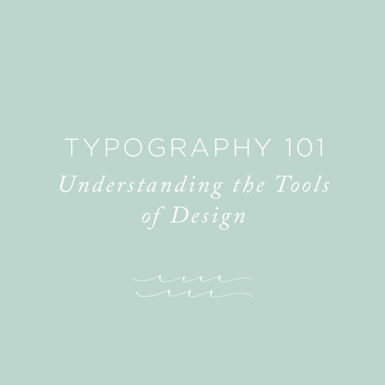 Typography 101: Understanding the Tools | HoneyBook