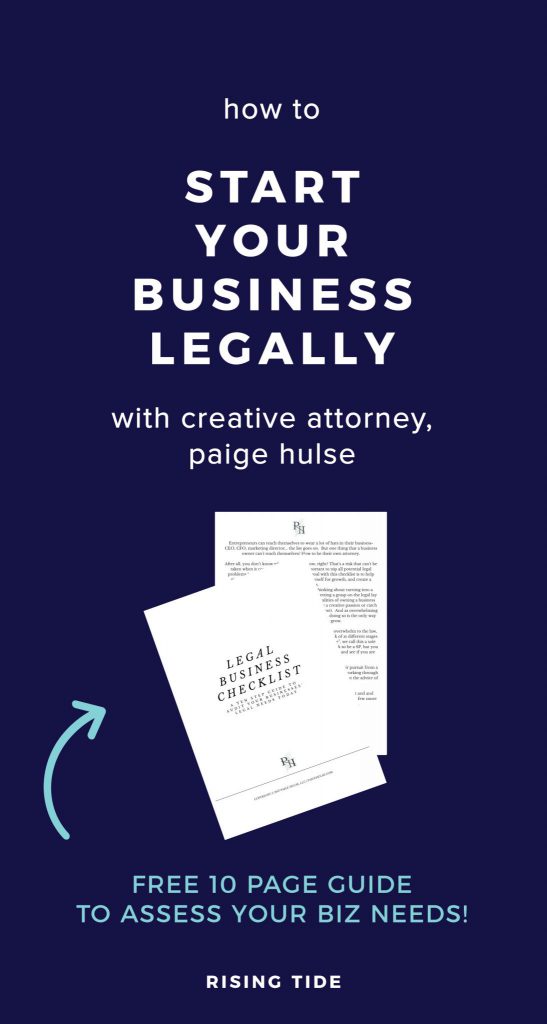 How to Start a Business Legally | HoneyBook
