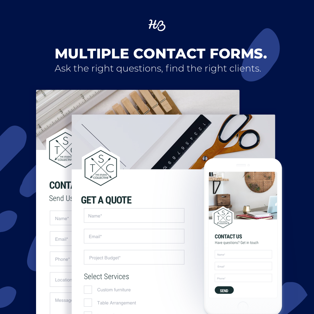 Why Multiple Contact Forms Are Better | HoneyBook