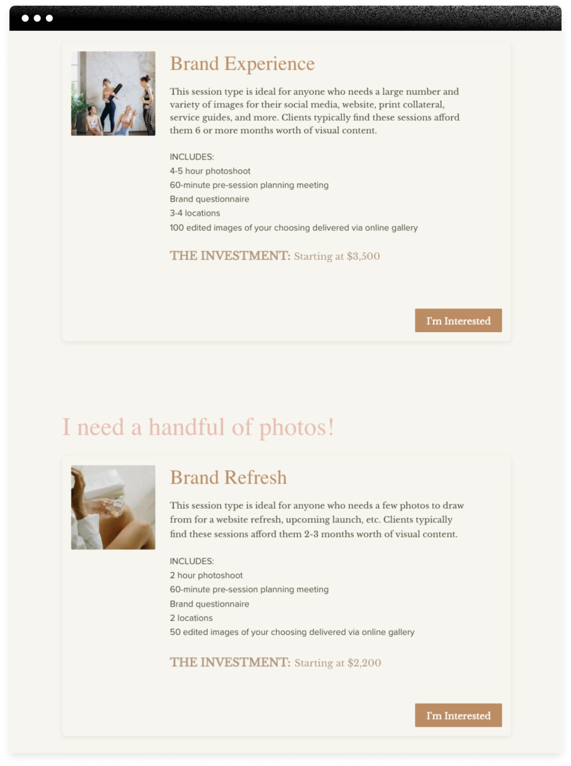 Pricing Guide Examples & Best Practices | HoneyBook