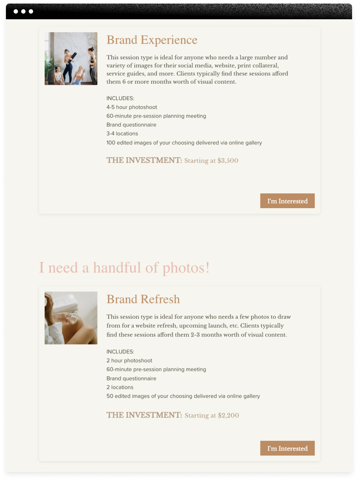 Pricing Guide Examples & Best Practices | HoneyBook