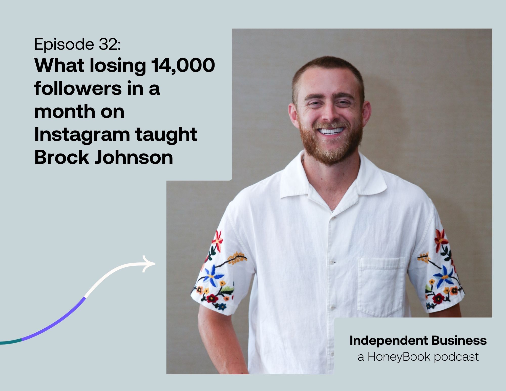 What losing 14,000 followers in a month on Instagram taught Brock Johnson